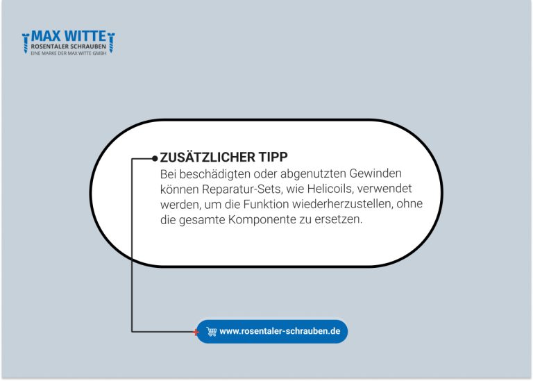 Gewindearten in der Übersicht – Das Rosentaler Schrauben Magazin