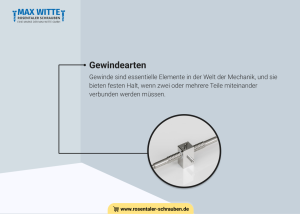 Guide zu Gewindearten: Alles über Anwendungen und Unterschiede im ...