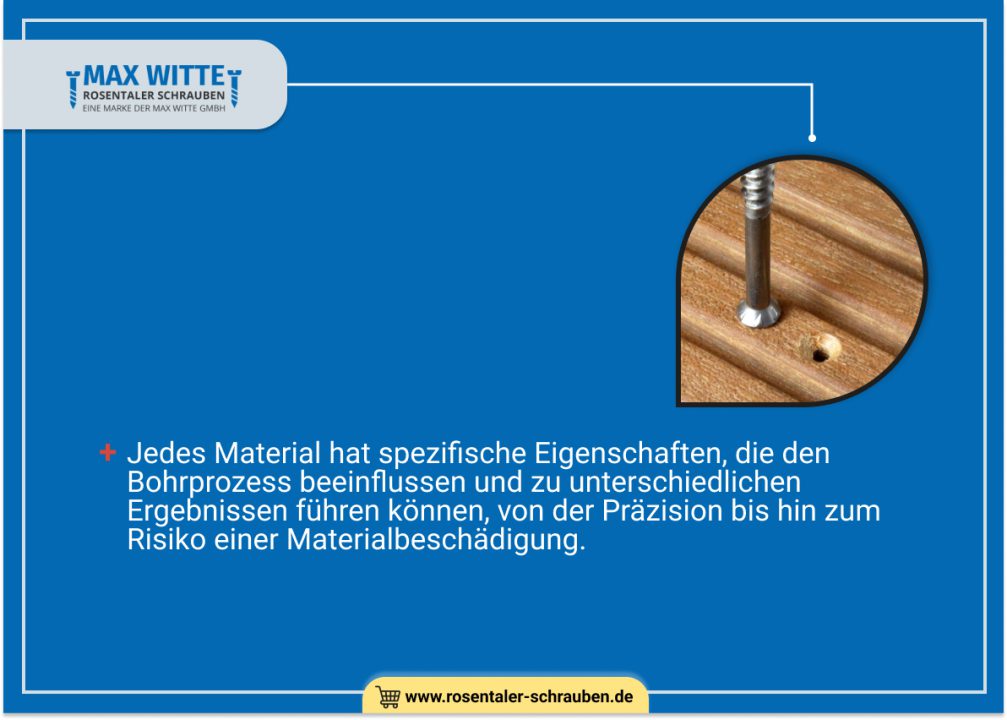 Wann und warum sollte man vorbohren? – Das Rosentaler Schrauben Magazin